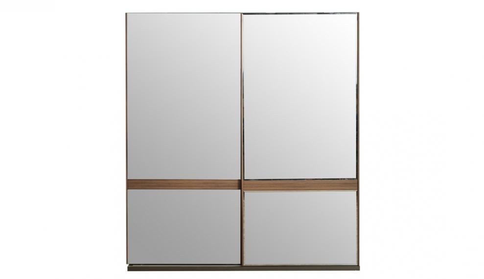 Flemens 190 cm Sliding Wardrobe - Konfor Mobilya
